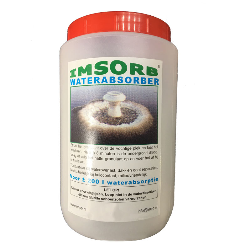Waterabsorber granulaat 455 – IMSORB Waterabsorptie